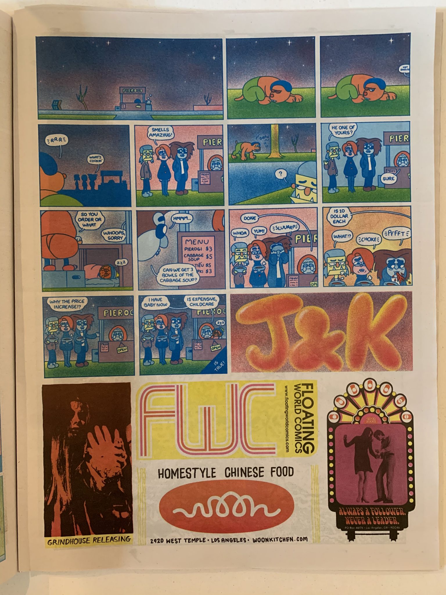 LOS ANGELES TIMES – Floating World Comics